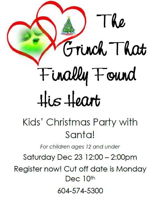 Santa poster – Cloverdale Royal Canadian Legion #06 (HOME)